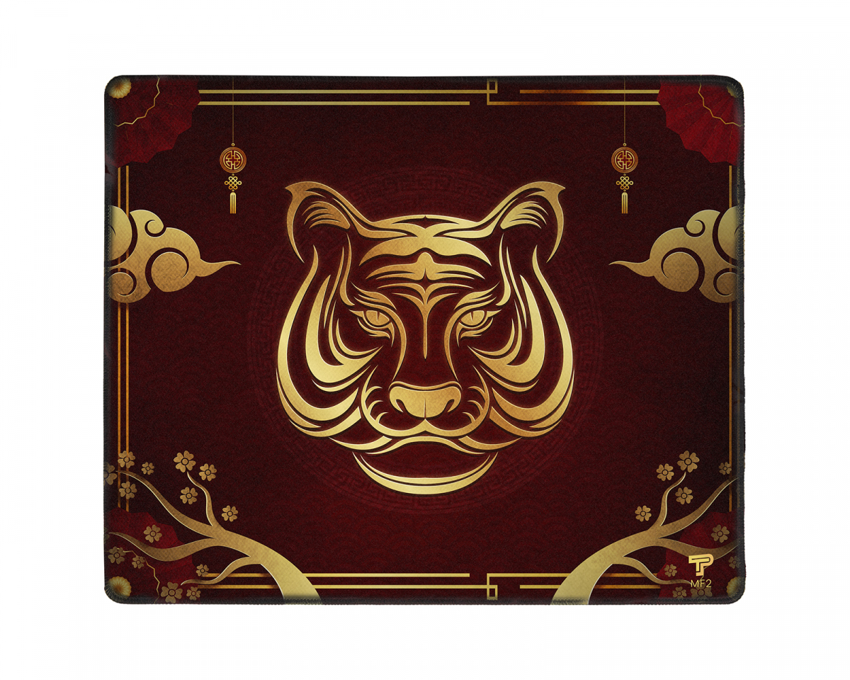 PureTrak MF2 Gaming Musmatta - Red Tiger - Large - MaxGaming.se