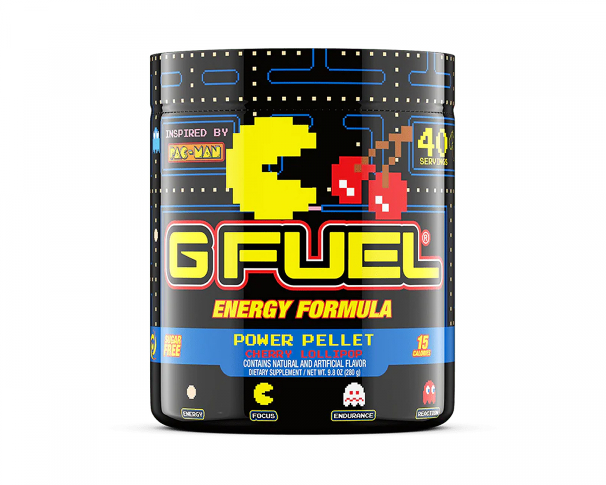 G FUEL x Pac Man Power Pellet - 40 Serveringar - MaxGaming.se