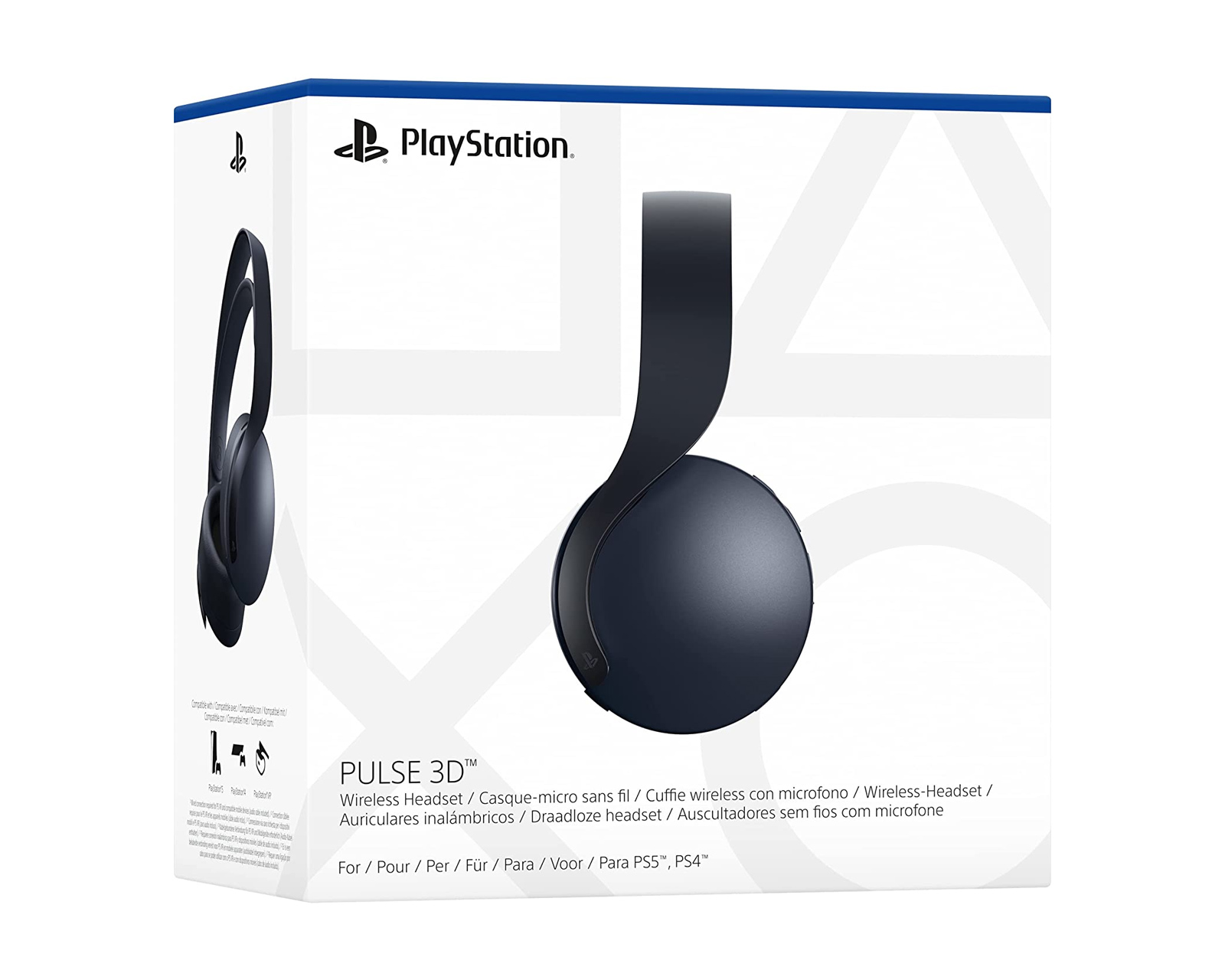 Sony Playstation 5 Pulse 3d Trådlöst Ps5 Headset Midnight Black